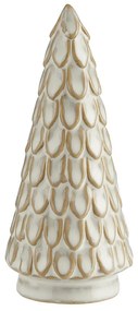 X-MAS Jedle 12 cm - krémová