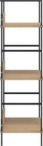 Knihovna se 3 policemi dub 60 x 27,6 x 90,5 cm kompozitní dřevo 288219
