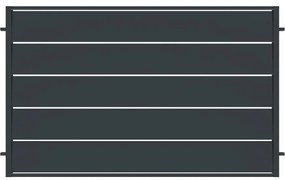 PLOTOVÉ POLE NOVARA 2x1,20 ZN RAL7024 MAT