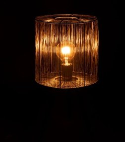 Kovová bronzová stolní lampa Antiek - Ø 25*45cm