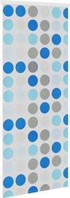 Sprchová roleta 80 x 240 cm kruhový vzor 142853