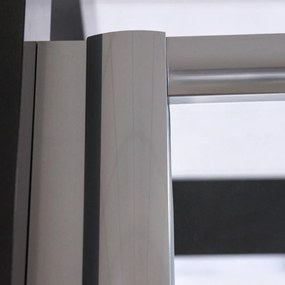 Roth PROXIMA LINE PXDO1N Jednokřídlé sprchové dveře pro instalaci do niky 80 cm Profil: Lesk, Sklo: Satinato