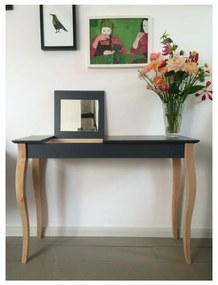Růžový toaletní stolek se zrcadlem Ragaba Dressing Table, délka 105 cm