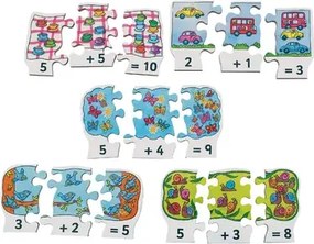 Just Jigsaws 790 Sčítání - dřevěné puzzle 30 dílů / od 3 let