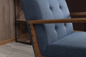 Designové křeslo Tamarix modré