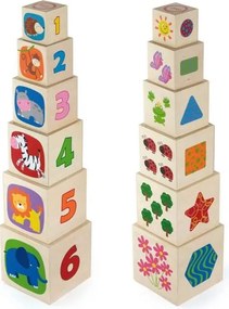 Dřevěná pyramida pro děti Viga