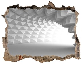 Wallmuralia Samolepící díra zeď 3D Abstrakce tunel 95x64 cm