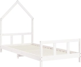 vidaXL Dětská postel 90 x 200 cm masivní borové dřevo [834568] Barva: Přírodní