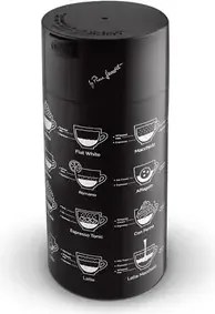 Lamart Kaffe Dóza na kávu 1350ml černá-bílá / plast