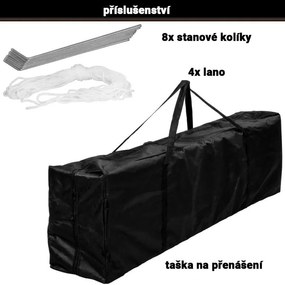 INSTENT PRO 58619 Zahradní párty stan 3 x 6 - nůžkový - zelený