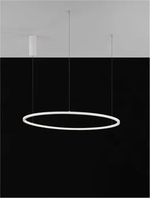 Závěsné LED svítidlo NOVA LUCE TARQUIN 46W 3000K 9345604 stmívatelné Triac