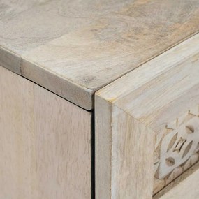 Servírovací skříň 2 ks 120 x 33,5 x 75 cm Bílá 3310070