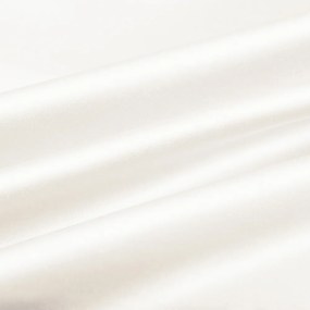Biante Saténový obdélníkový ubrus polyesterový Satén LUX-052 Smetanově bílý 50x100 cm