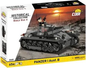 COBI 2660 Panzer I Ausf. B / Stavebnice / 654 dílů / 1 figurka / 1:28