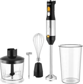 SENCOR SHB 6302BK černá / Tyčový mixér / 1200 W / nádoba 800 ml / seká