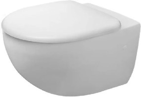 Duravit Architec - Závěsné WC, WonderGliss, bílá 25460900641