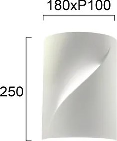 Nástěnné svítidlo BLANC 2xE14/10W/230V bílá