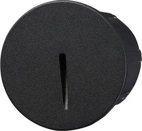 NV 9136185 Venkovní zapuštěné svítidlo do zdi CIRCE černý hliník LED 3W 220-240V 3000K IP54 - NOVA LUCE