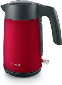 BOSCH TWK7L464 červená / Rychlovarná konvice / 2400 W / 1.7 l