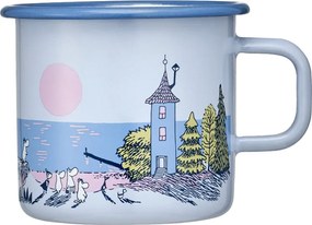 Hrnek Moomin Sunset 0,55l, smalt / modrý