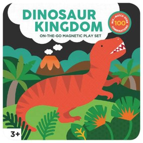 Petit Collage Magnetická hrací sada - dinosauři