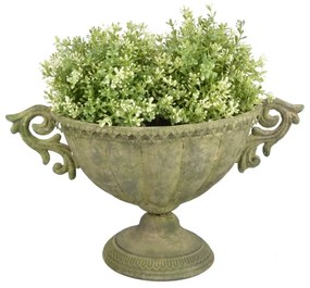 Dekorace do zahrady antická váza 22,4cm