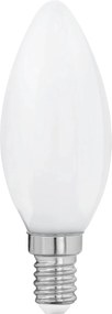 EGLO LED žárovka E14 C35 7W 806lm 2700K pr. 35 x 98 mm, opálová