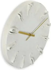 Hama Corfu / nástěnné hodiny / průměr 30 cm / tichý chod