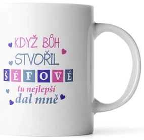 Sablio Hrnek Když Bůh stvořil šéfové - 890 ml - XXL