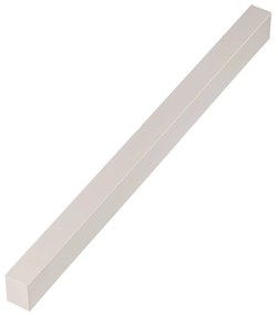 Rovné nástěnné svítidlo M, 92 cm, bílé