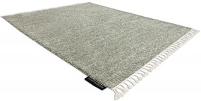 Dywany Łuszczów, Kusový koberec Berber 9000 green, 80x150, zelená, obývací pokoj