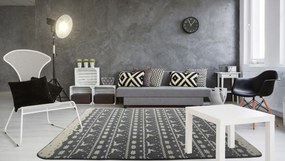 Tutumi Plyšový koberec Clover Bergen Grey Rozměr (cm): 120 x 170