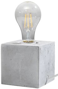Sollux lighting stolnÃ­ lampa - ariz - beton