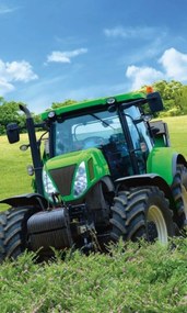 Ručník pro děti, Zelený traktor, 30 x 50 cm 30 x 50 cm