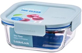 Locknlock "clear" čtvercová dóza 0,75 l mint