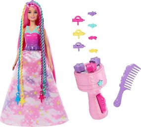 Mattel barbie® princezna zaplétání vlasů, jcw55