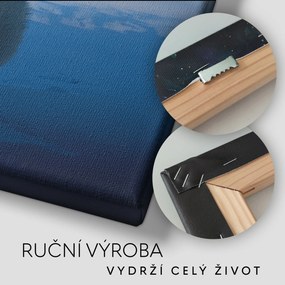 Obraz na plátně - Polární medvěd, Strážce ledových plání, Králové divočiny FeelHappy.cz Velikost obrazu: 60 x 60 cm