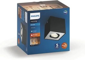 Bodové LED svítidlo Philips Box 50491/30/P0 4,5W 500lm 2200-2700K teplá bílá, stmívatelné