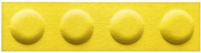 In-Design Akustický dětský 3D obkladový panel kostka 60x15 cm - různé barvy Obkladový panel: Barva: Žlutá