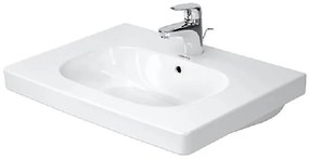 Duravit D-Code - Umyvadlo nábytkové 65x49 cm, s přepadem, s otvorem pro baterii, bílá 03426500002