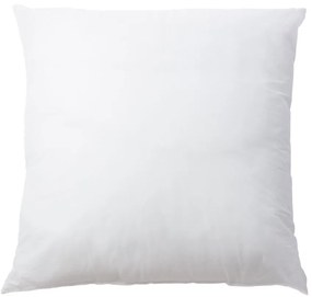 OnaDnes -20% Bílá polyesterová výplň do polštáře Kave Home Fluff 60 x 60 cm