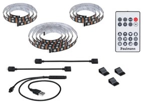 P 78881 EntertainLED USB LED Strip osvětlení TV 65 palců 2,4m 4W 60LEDs/m RGB+ - PAULMANN