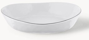 Sada ručně vyrobených porcelánových misek Salt, 2 díly