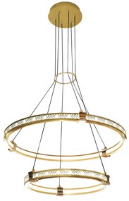 Toolight Toolight, LED stropní osvětlení, 60W, 3000K, LHJ037-CP2, zlatá, OSW-50017