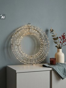 Sinsay - Kulatá LED dekorace - sříbrná
