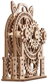 Ugears 3D dřevěné mechanické puzzle Dekorační budík