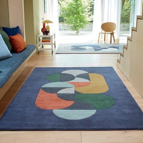 Tribeca Design Kusový koberec Blondie Statement Navy Rozměry: 160x230 cm