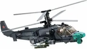 Sluban Model Bricks M38-B1138 Bojový vrtulník KA-52S / LEGO - kompatib