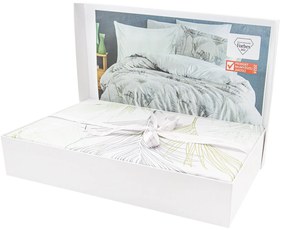 SATÉNOVÉ POVLEČENÍ LUXURY PREMIUM PALMIRO 160X200 CM, 2KS 70X80 CM LISTY
