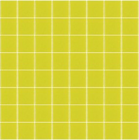Hisbalit Skleněná mozaika žlutá Mozaika 301C MAT 4x4  4x4 (32x32) cm - 40301CMH